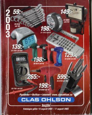 Clas Ohlson kataloger
